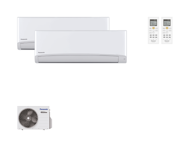 Systém Multi Split pro domácnosti