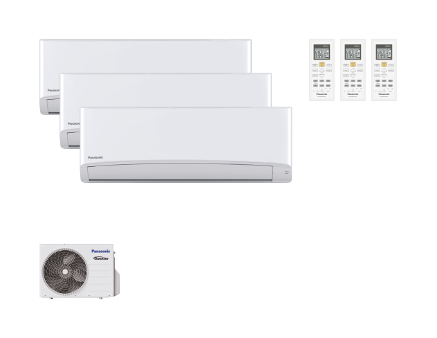 Systém Multi Split pro domácnosti